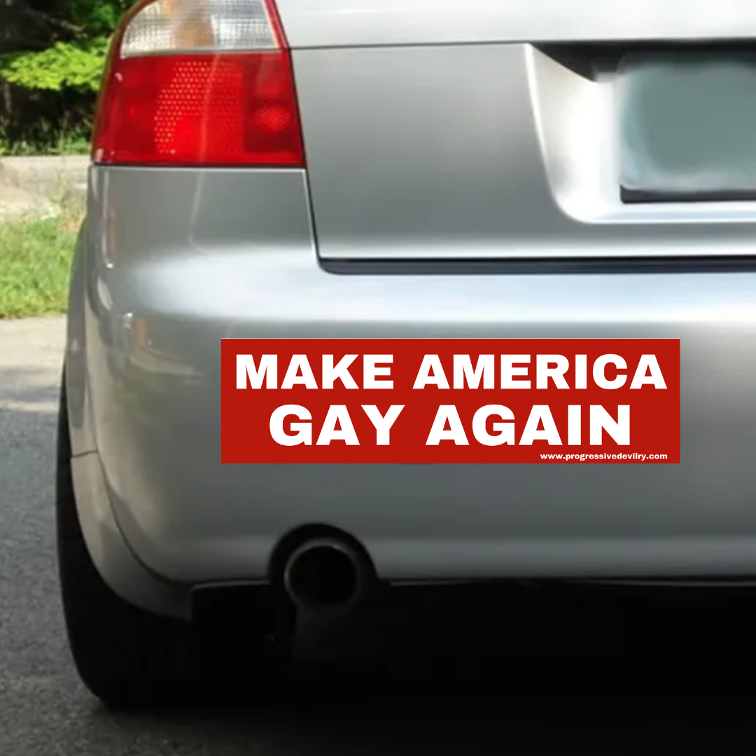 Republican Bumper Stickers On Car